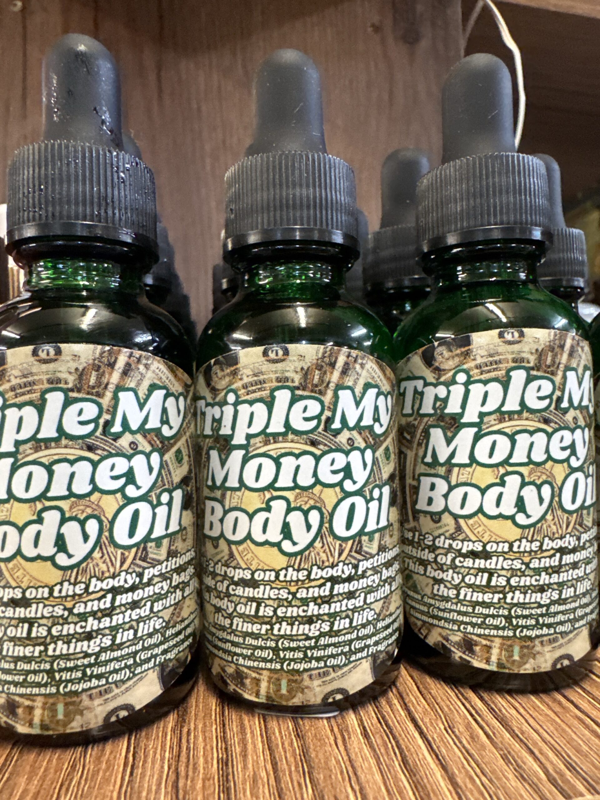 Triple My Money Body Oil - Magdalenas Botanica l Hoodoo & Conjure l ...